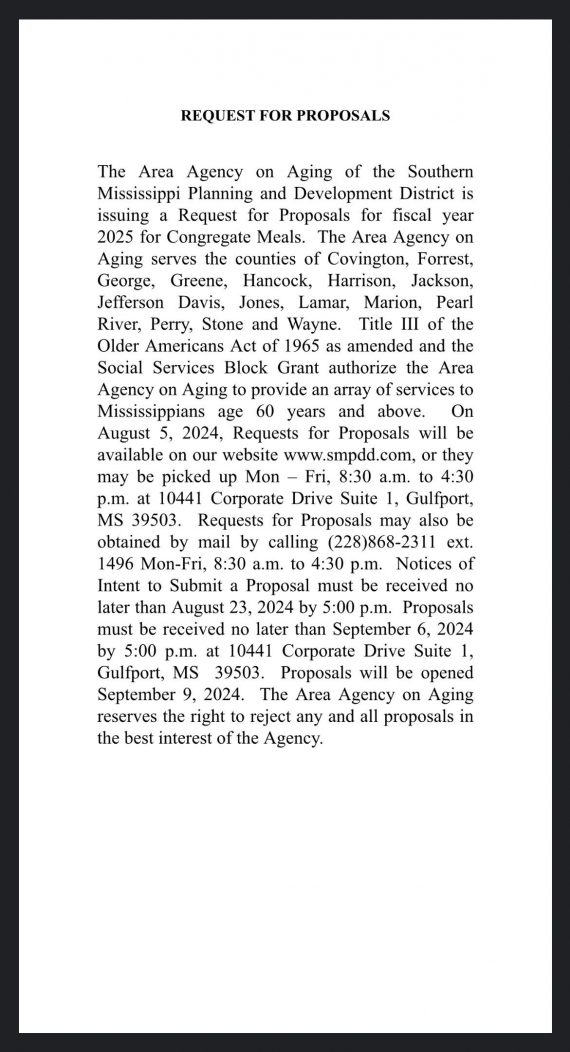 RFP/Public Notices - SMPDD